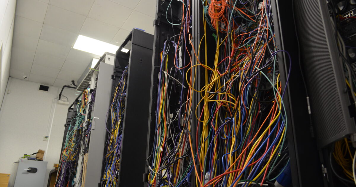 Server Room Cable Audit: Cable Chaos! | Computer Relocations
